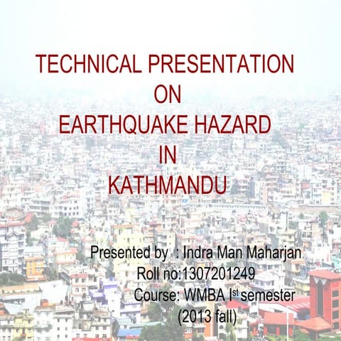 Earthquake | PPTX