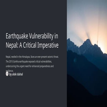 Earthquake-Vulnerability-in-Nepal-A-Critical-Imperative.pptx