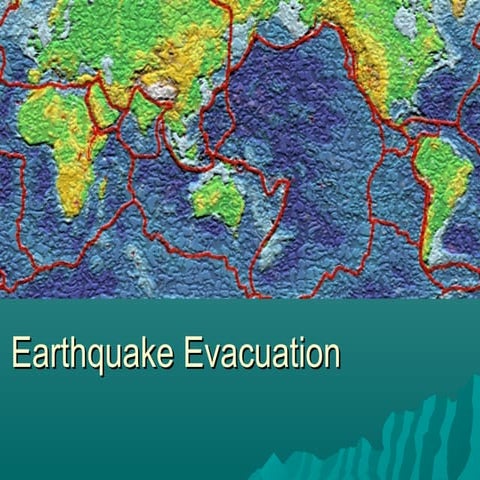 Earthquake evacuation by sayem | PPT