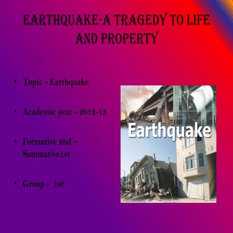 Earthquake | PPT