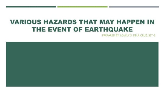 EARTH QUAKE DISASTER PPT.pdf