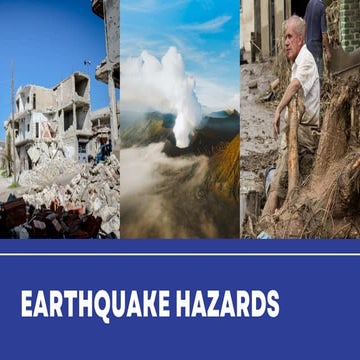 Earthquake Hazards , concepts and things | PPT