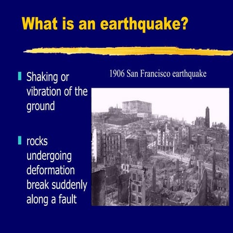 Earthquakes | PPT