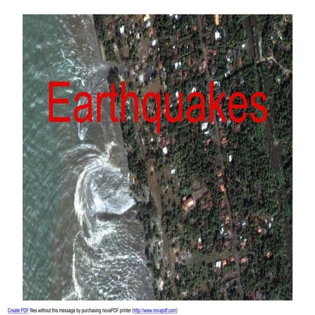Earthquakes | PDF | Geology | Science