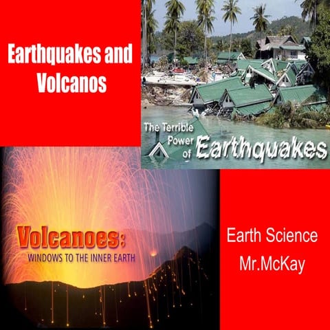 Earthquakes & Volcanoes | PPT