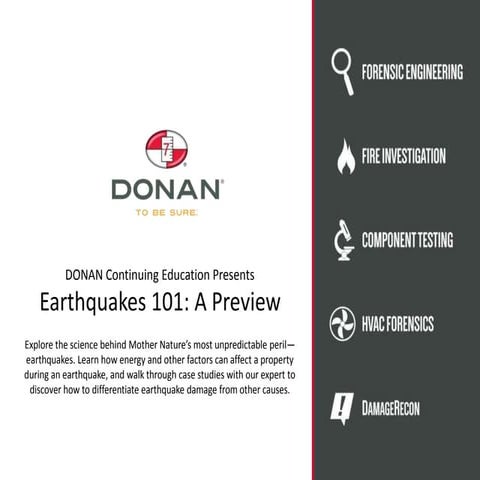 Earthquakes 101: A Preview | PPT