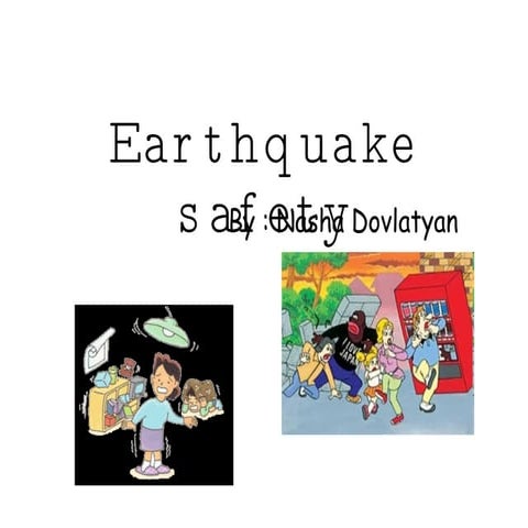 Earthquake Safety | PPT