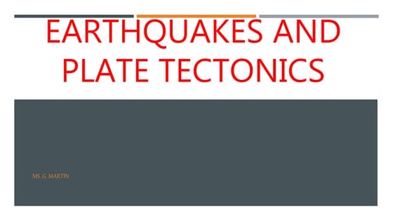 Earthquake | PPT