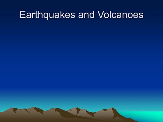 Changes Due to Earthquakes and Volcanic Eruptions.pptx