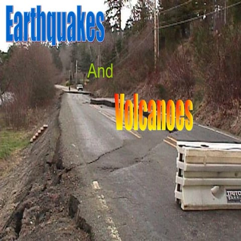 Earthquakes and volcanoes (science) | PPT | Geology | Science