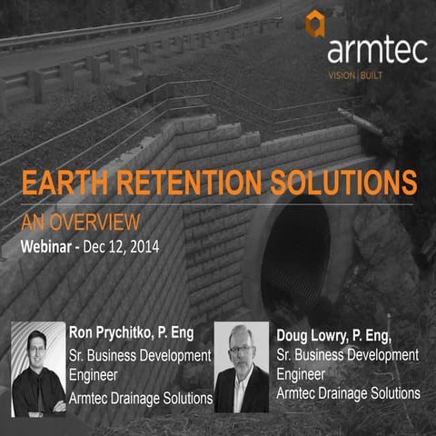 Earth Retention Solutions | PPT