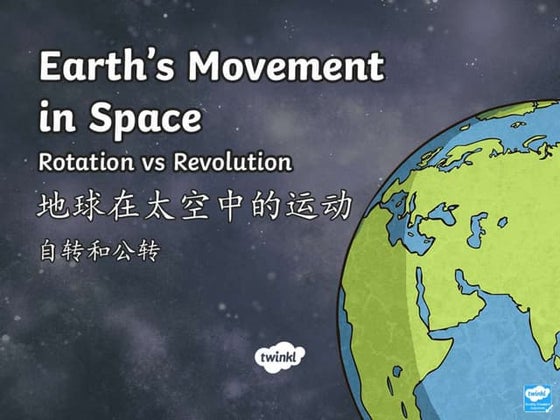 Class6 Earth Rotation And Revolution | PPT