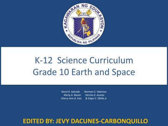 Grade 10 Science Quarter 1 Module 1 | PPTX