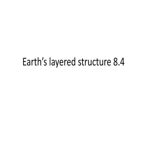 Earth Science 8 4 | PPT
