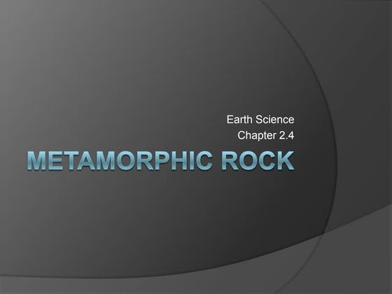 Metamorphism and types of metamorphism | PPTX | Geology | Science