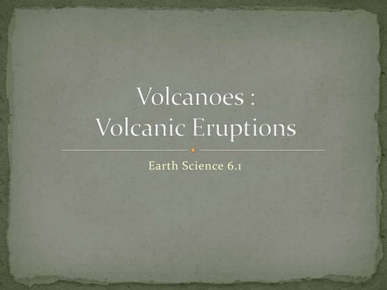 Causes and Effects of Volcanoes | PPT