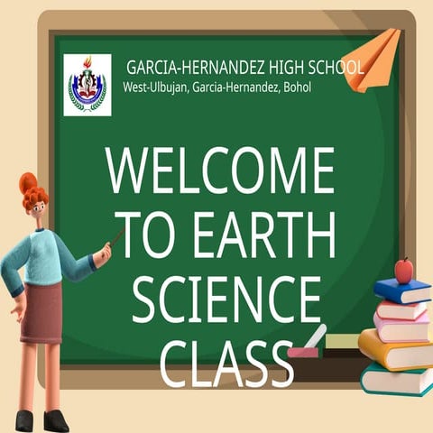 Earth Science Class Orientation for the First Day of Meeting | PPT