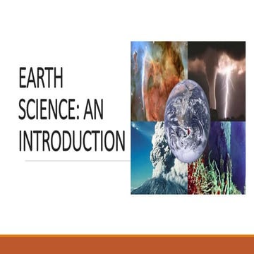 Earth science pptx | PPTX
