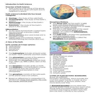 EARTH SCIENCE REVIEWER PRELIM - Mendoza, K.J. | PDF