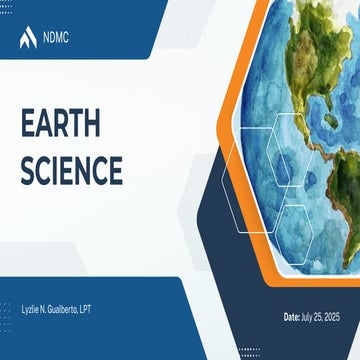 EARTH SCIENCE topic outline.pdf earth science | PDF
