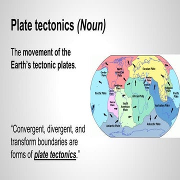 Earth Science Vocabulary | PPTX
