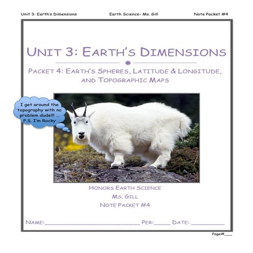 Earth's dimensions np1 | PDF
