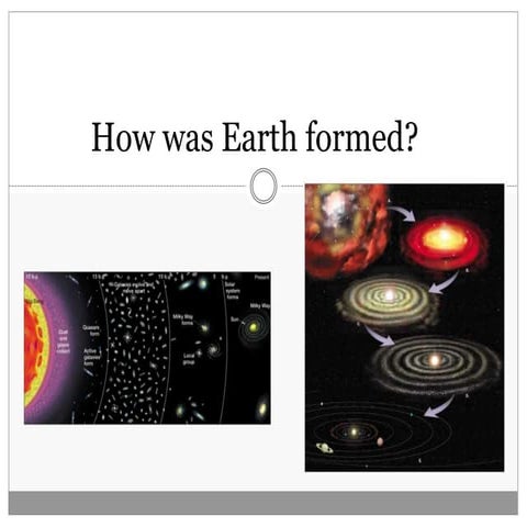 Earths formation | PPT