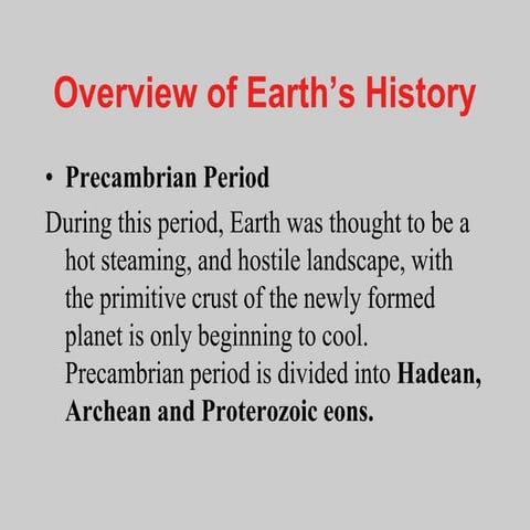 Earth's History.ppt