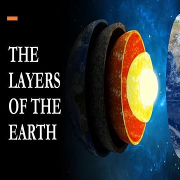 Earth's Interior powerpoint presentation | PPTX