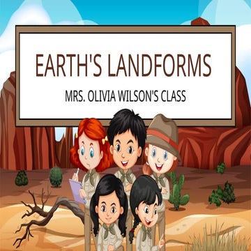 Landforms gr3 | PPTX
