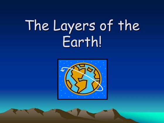 Earth layers | PPT