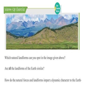EARTHS MOVEMENTS AND CHANGING LANDFORMS- 1.pptx