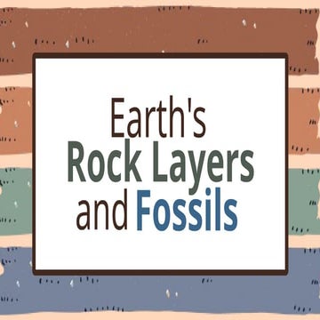 earth's rock layers AND FOSSILS, IGNEOUS AND METAMORPHIC | PPT
