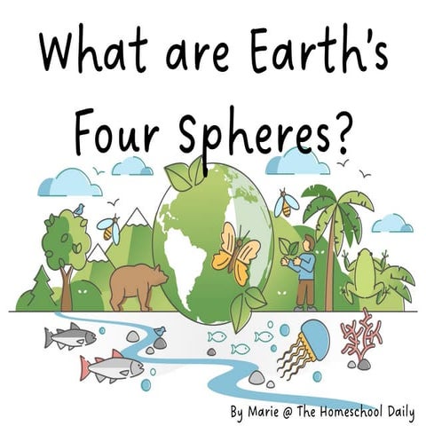 What are the Earth's Four Spheres for Kids | PDF | Geography | Science