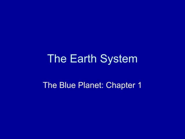 The 4 Spheres | PPTX