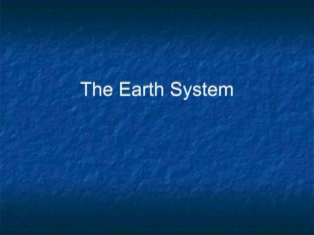 The Earth’s Four Subsystems: atmosphere, geosphere, hydrosphere, and ...