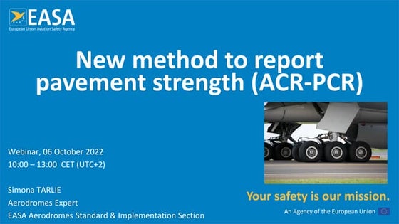 CALCULATION OF ACR-PCR OF RUNWAY PAVEMENT | PPTX | Aviation Industry ...