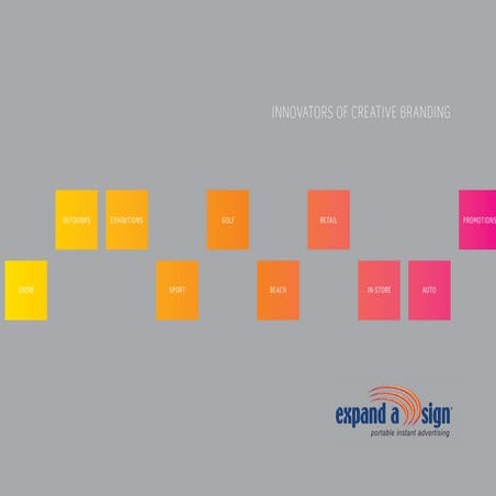 Expand a Sign Product Brochure | PPT