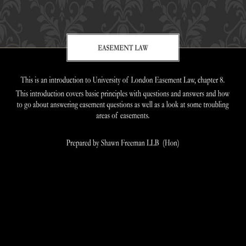 Easement Law presentation by Shawn Freeman.pdf