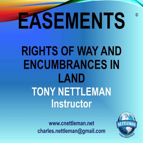 Easements | PPTX