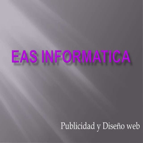 Eas informatica | PPT