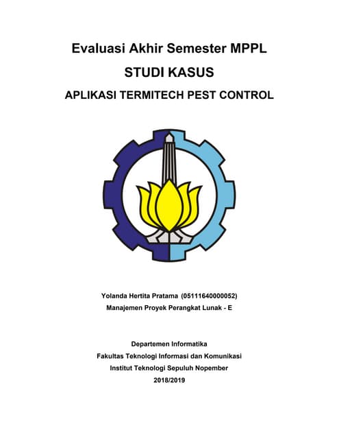 Project progress control | PPT