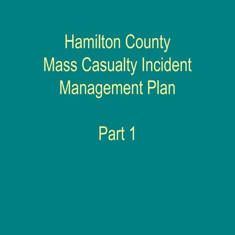 East mci training - additional alarms & staging areas | PPT