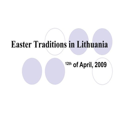 Christmas Traditions in Lithuania
