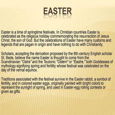 Easter | PPT