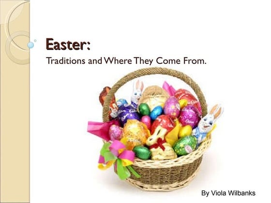 Easter | PPT | National & Civic Holidays | Holidays