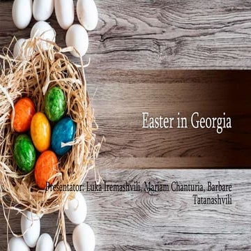 Easter in Georgia | PPT