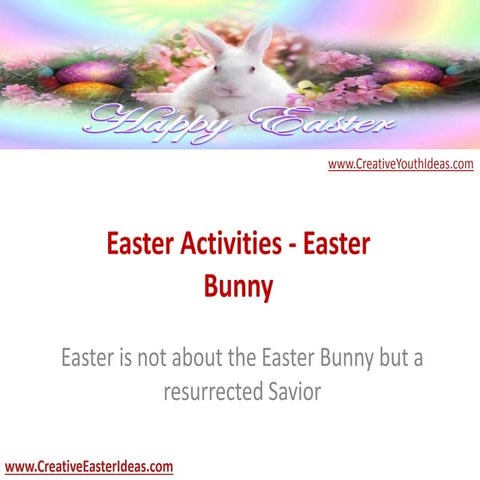 Easter Activities - Easter Bunny | PPTX