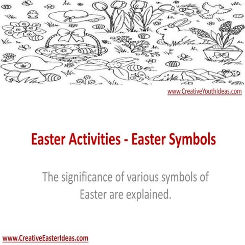 Easter Activities - Easter Symbols | PPTX