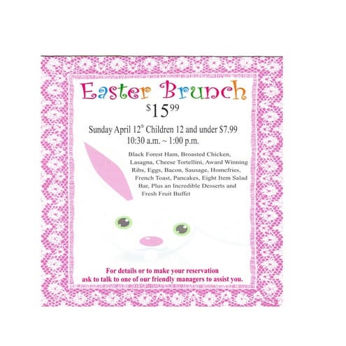 Easter Brunch | PDF